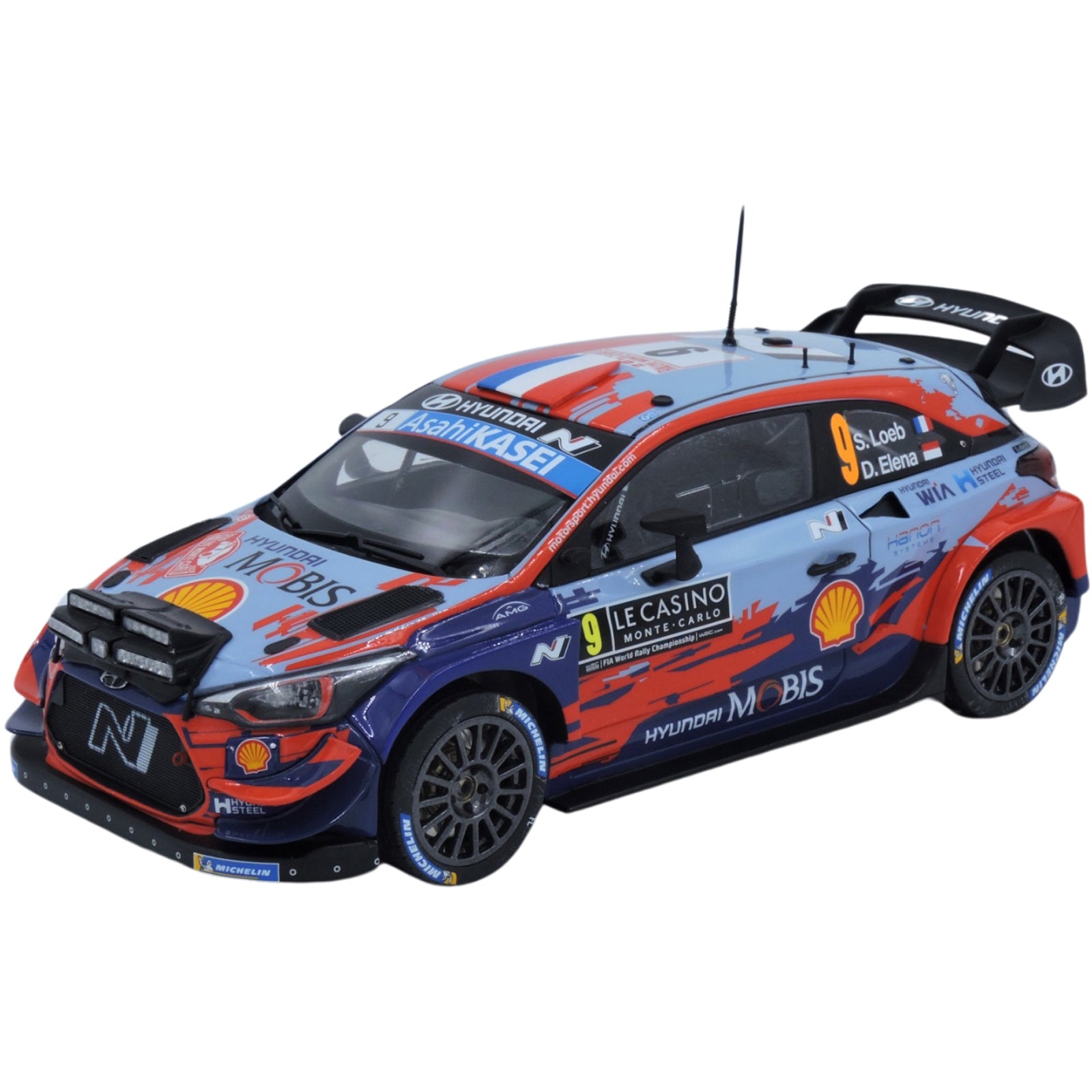 Hyundai i20 Coupe WRC S.Loeb/T.Neuville/O.Tanak (Monte Carlo 2 2020 ...