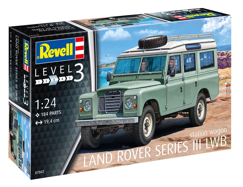 Land Rover Series III LWB [Kit] | Revell Collectible – MiniModelShop