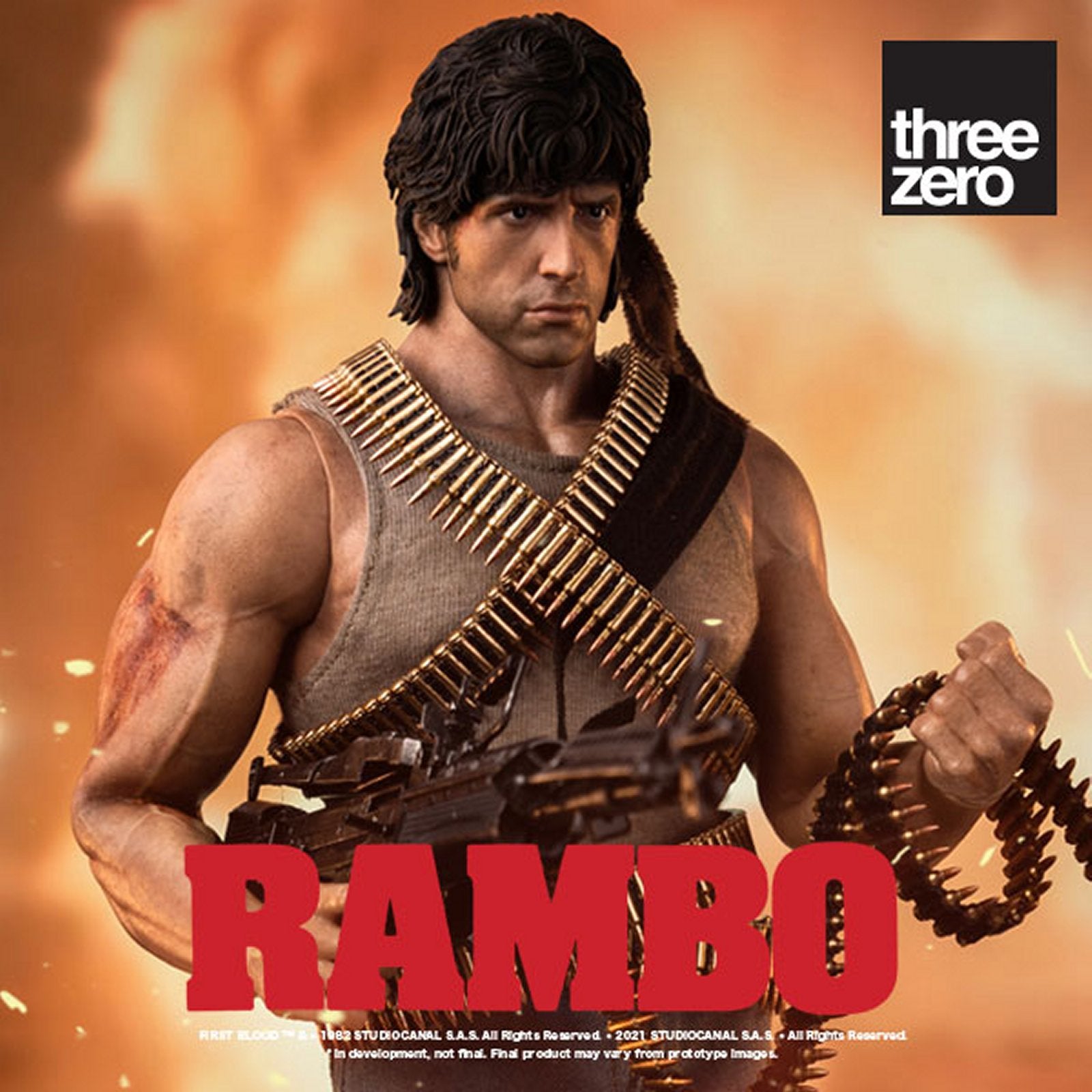 John Rambo Figure From Rambo First Blood – MiniModelShop